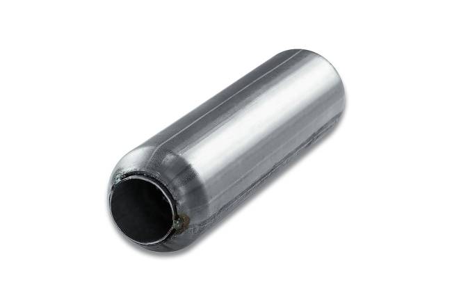 Street Pack - SP3012B 3" Blank Round Body Muffler - 1.75" Center In / 1 ...