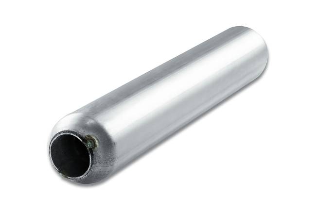 Street Pack - SP3018B 3" Blank Round Body Muffler - 1.75" Center In / 1 ...