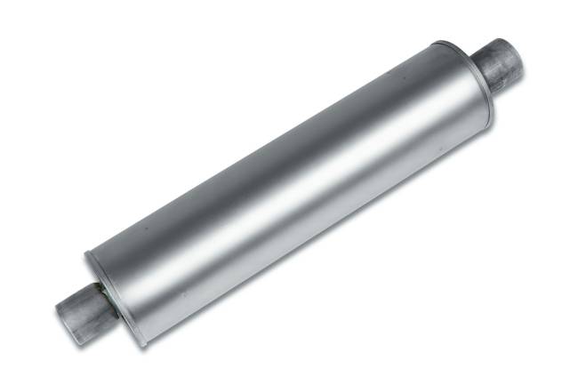 Eco Plus - EP3042 6" (Round) x 6" (Round) Round Body Muffler - 2.5 ...