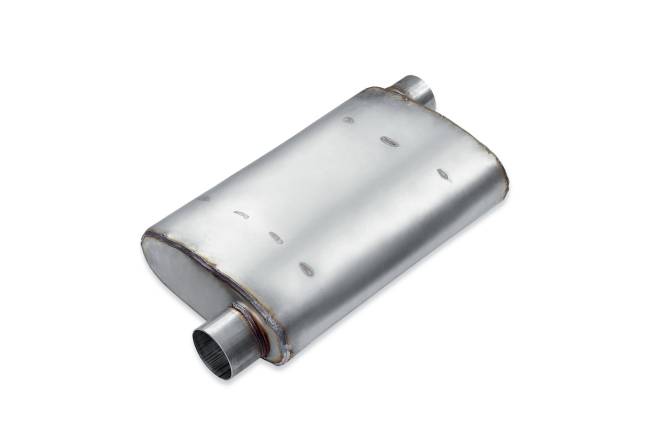 Premium Duty - PD102 4.25" x 9.75" Oval Body Muffler - 2" Offset In / 2 ...